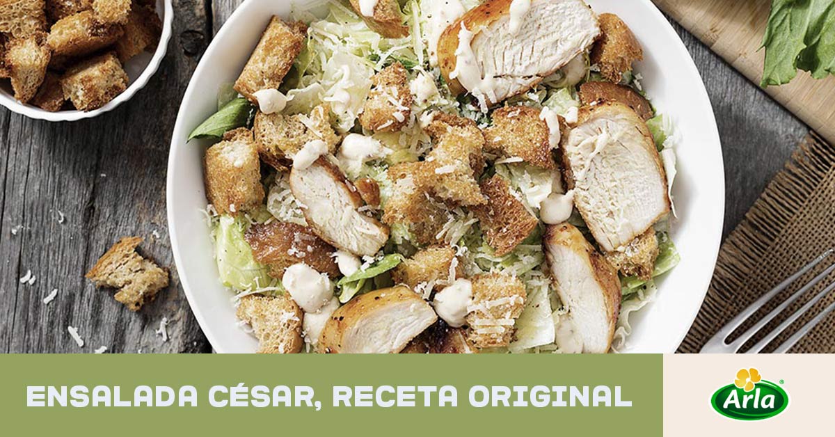 Ensalada César La Receta Original Naturarla